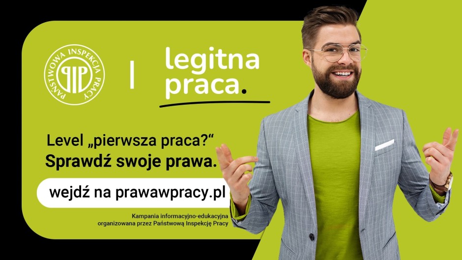 „Legitna praca” na YouTube - Państwowa Inspekcja Pracy
